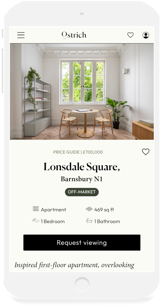 List your home on Ostrich